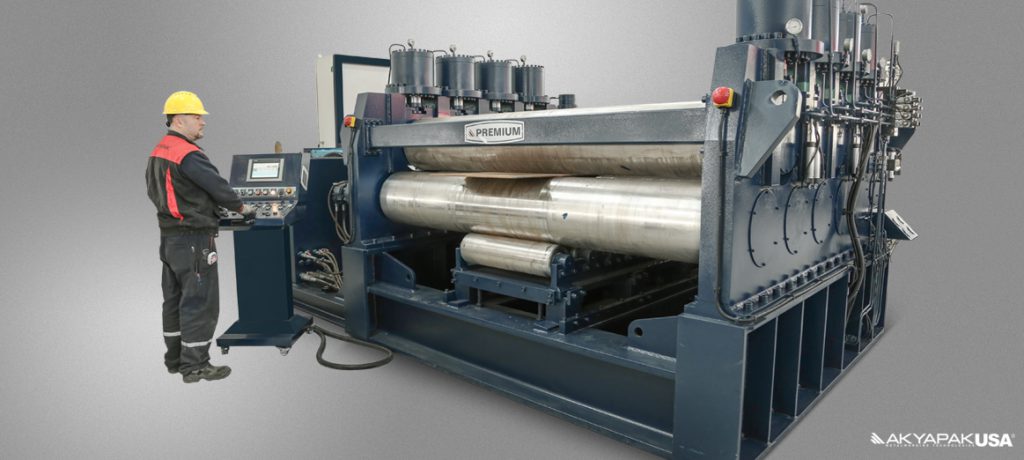 Akyapak Plate Straightening Machines - Industrial Machinery Company